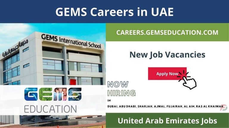 GEMS Careers in UAE 2025 New Job Vacancies